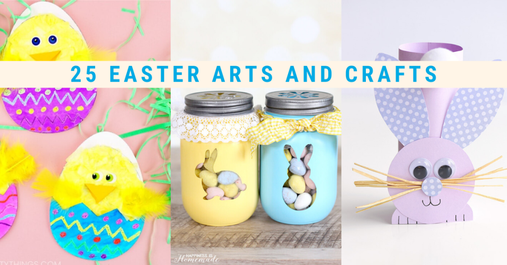 25 Easy Easter Crafts for Kids - Art to Remember