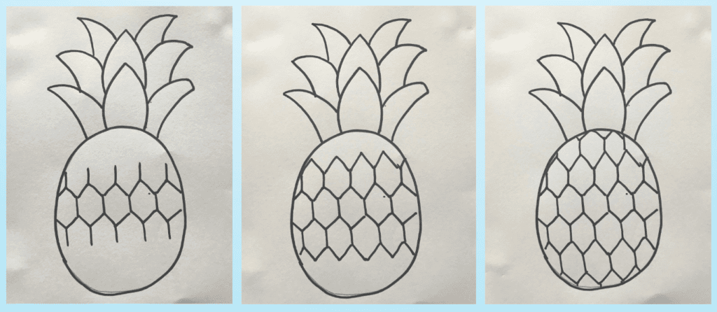 Realistic Pineapple - Art to Remember