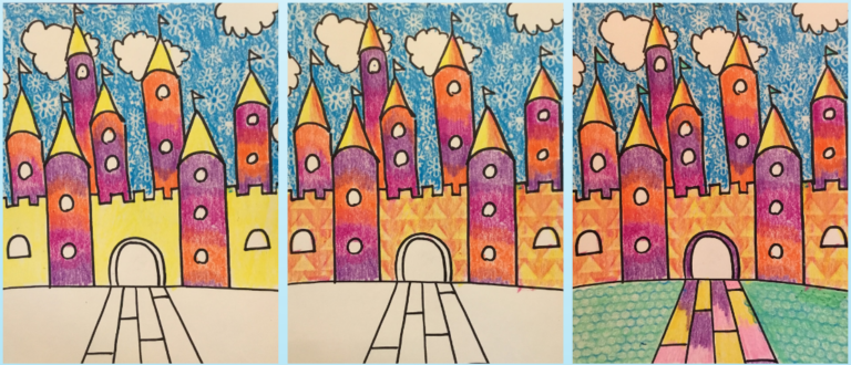 Colorful Castle - Art to Remember